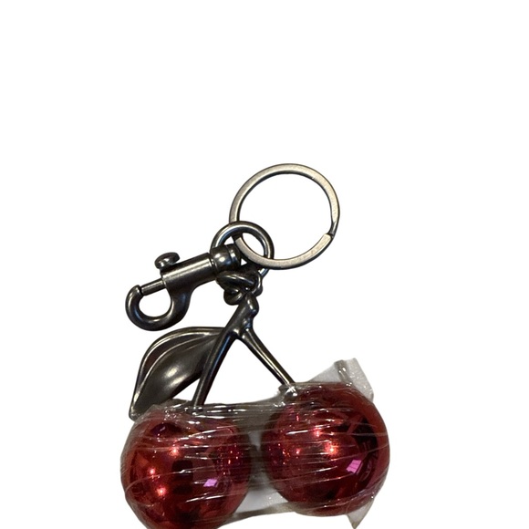 No Brand | Other | Cherry Keychain With Red Accents | Poshmark